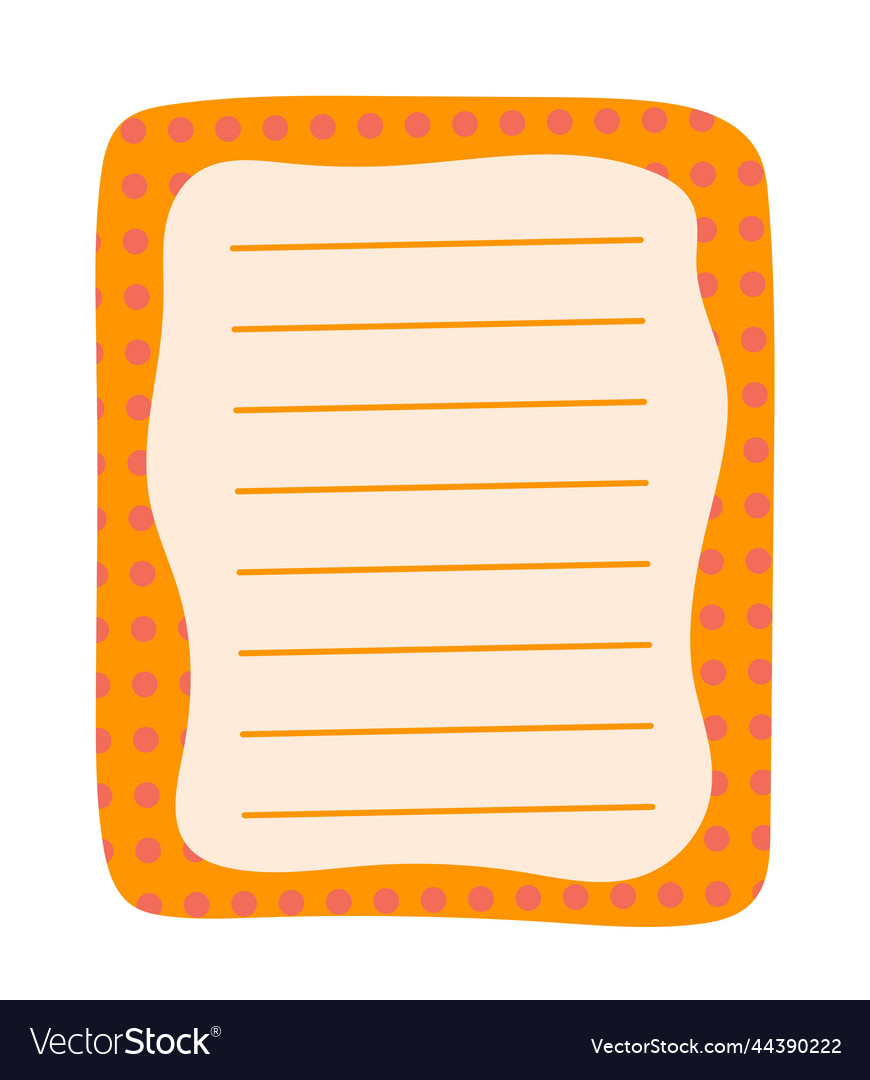 Square note icon Royalty Free Vector Image - VectorStock