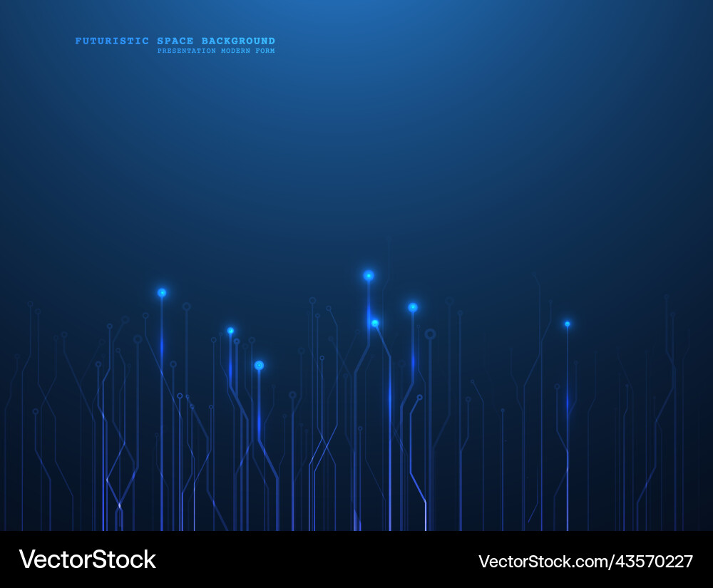 Abstract technology background Royalty Free Vector Image