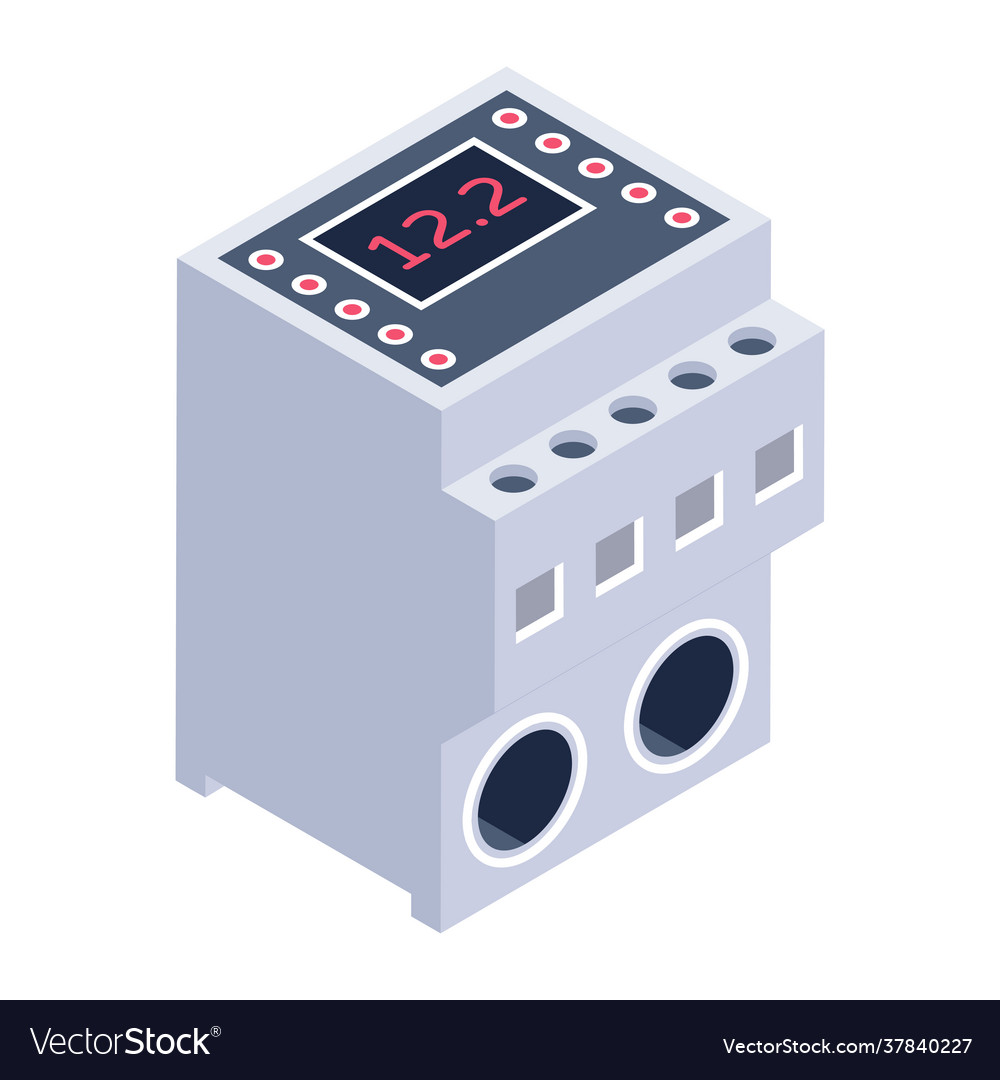 Electric component Royalty Free Vector Image - VectorStock