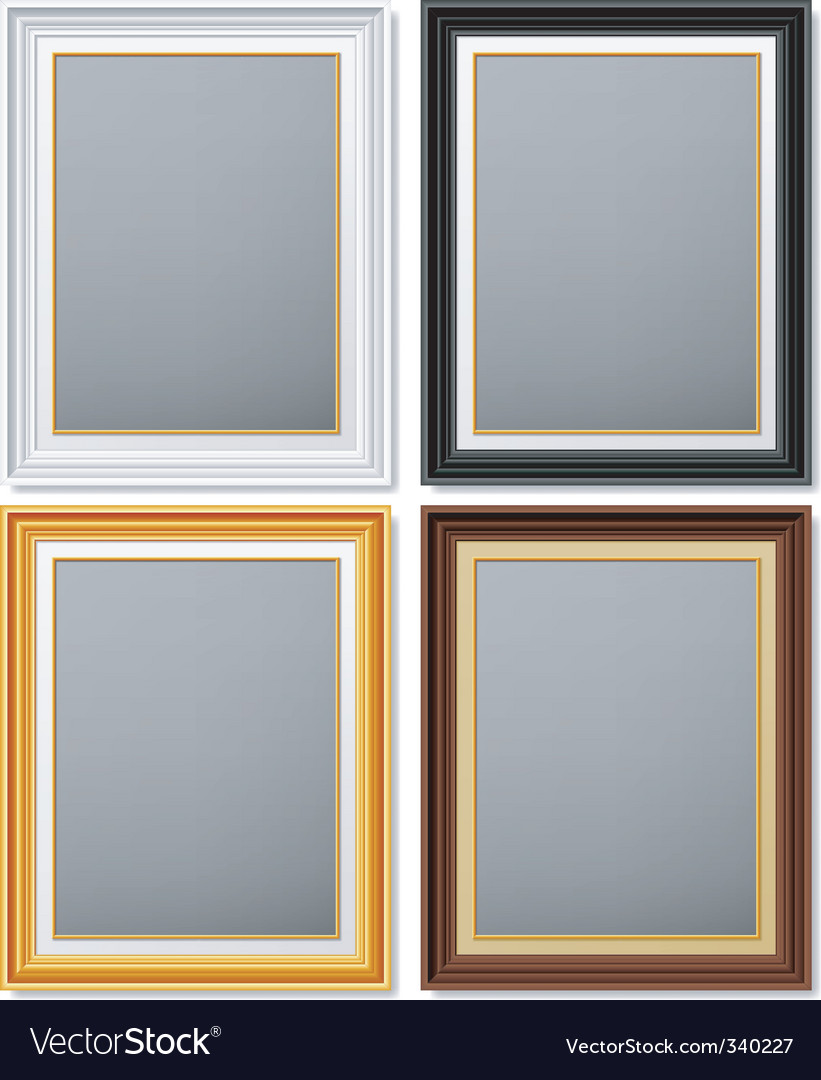 Photo frames Royalty Free Vector Image - VectorStock