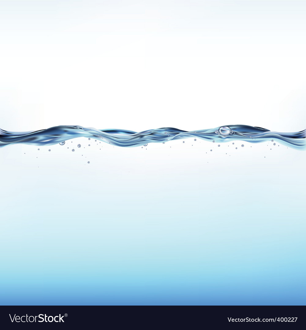 Waterscape Royalty Free Vector Image - VectorStock