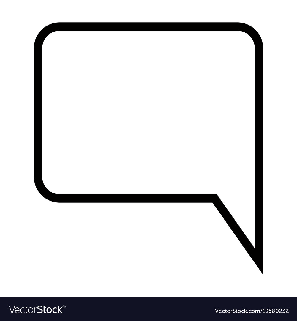 Comic chat bubble Royalty Free Vector Image - VectorStock
