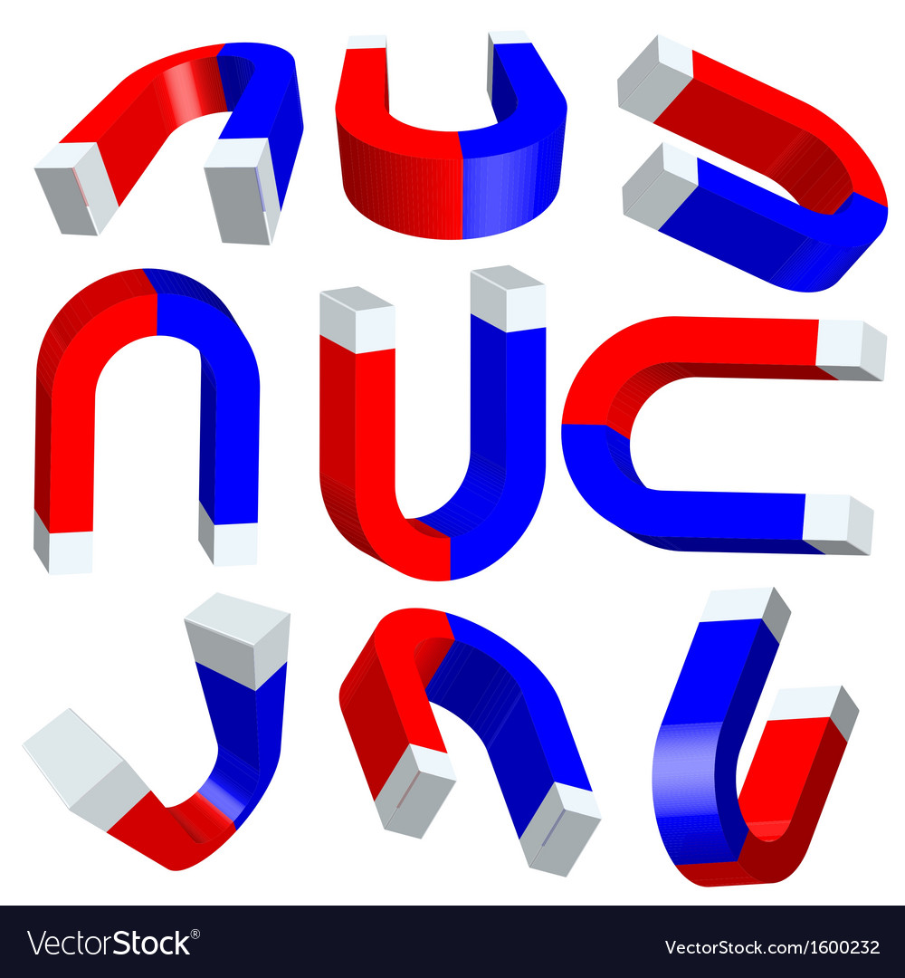 Magnets Royalty Free Vector Image - VectorStock