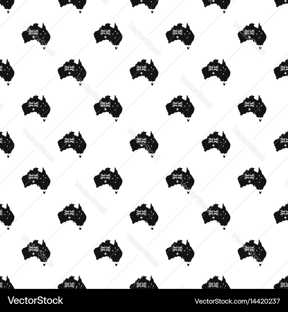 Australia pattern Royalty Free Vector Image - VectorStock
