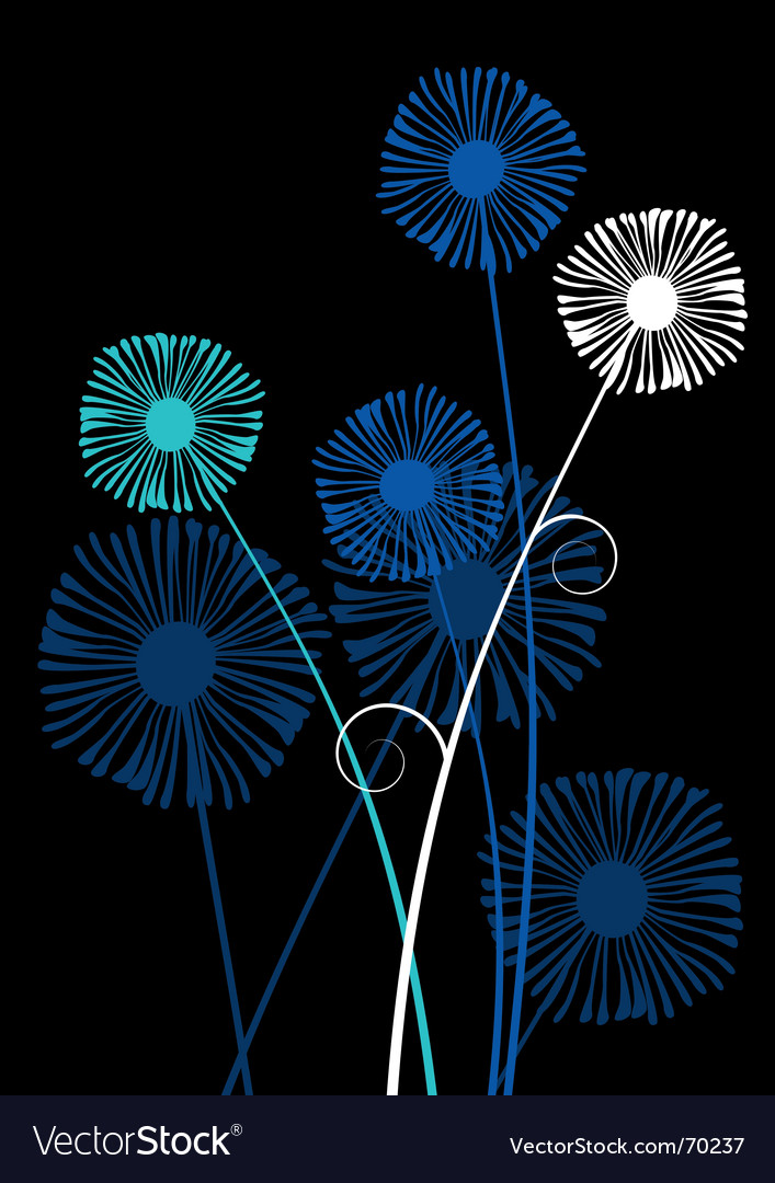 Dandelion Royalty Free Vector Image - VectorStock