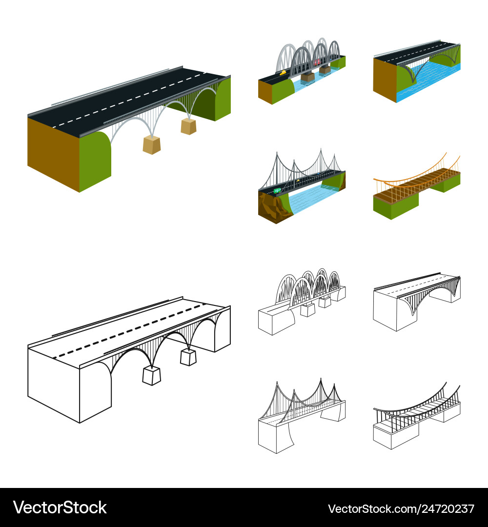 Design of connection and symbol set Royalty Free Vector