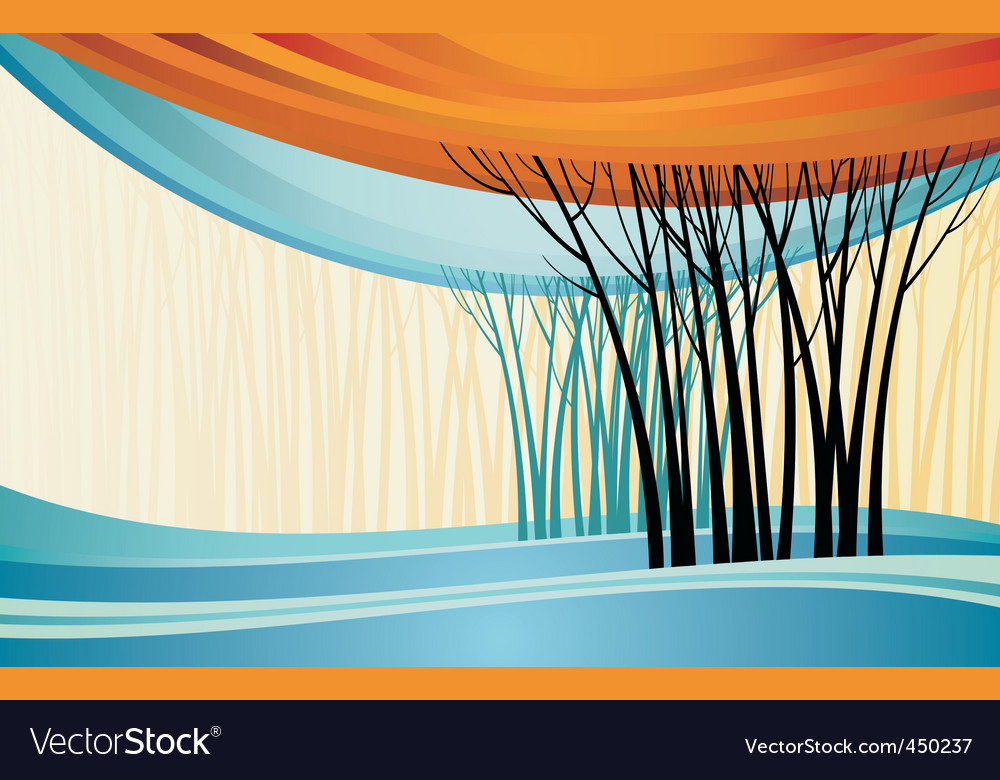 Nature theme background Royalty Free Vector Image