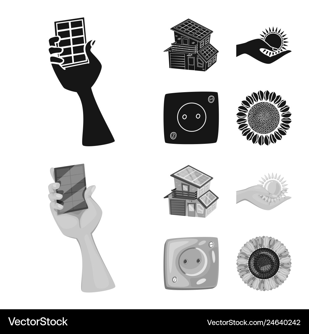 Isolated object of innovation and technology sign Vector Image