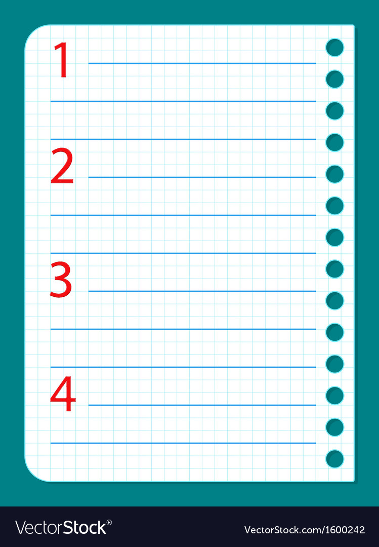 Notes Royalty Free Vector Image - VectorStock