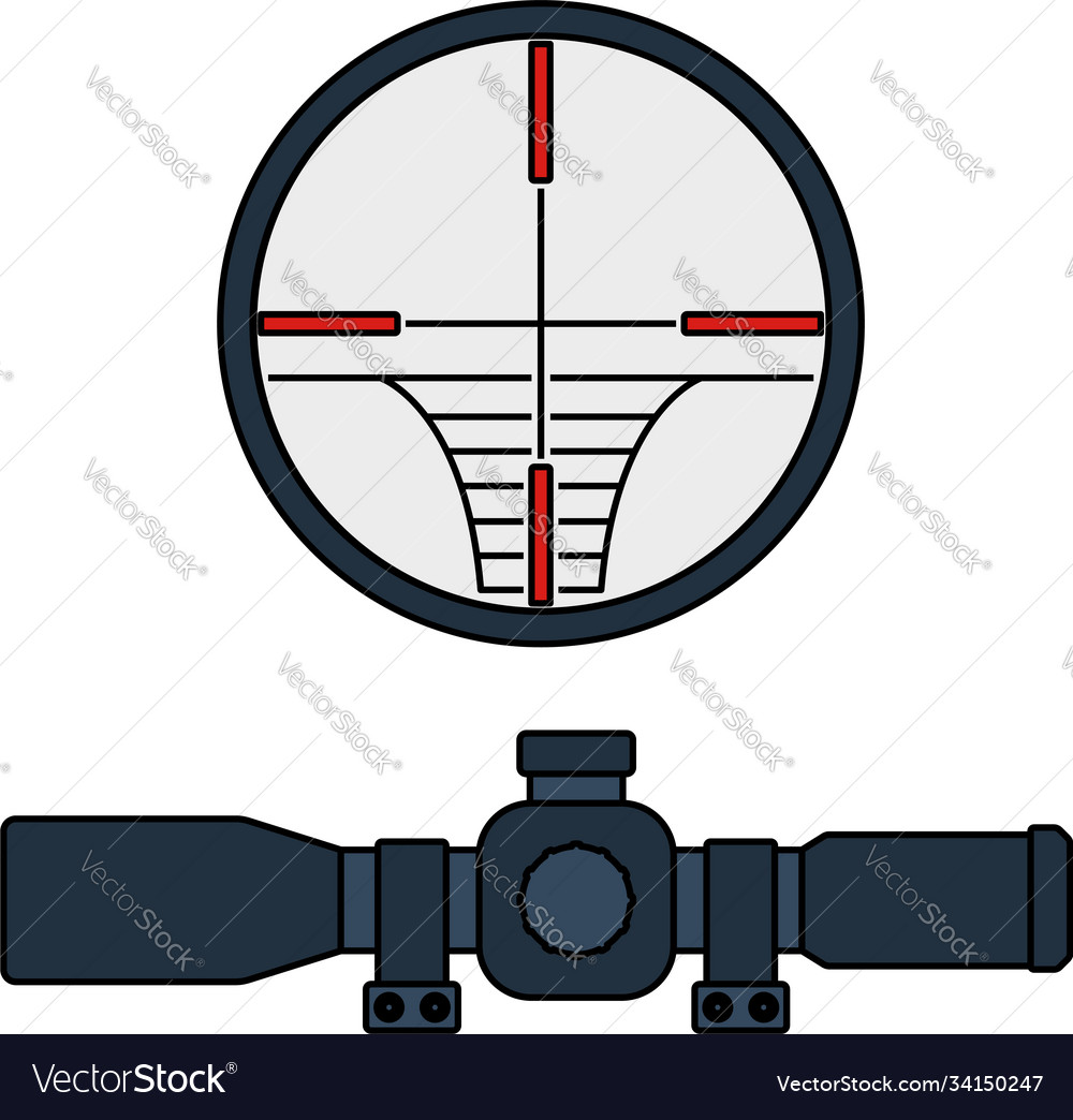 Icon scope Royalty Free Vector Image - VectorStock
