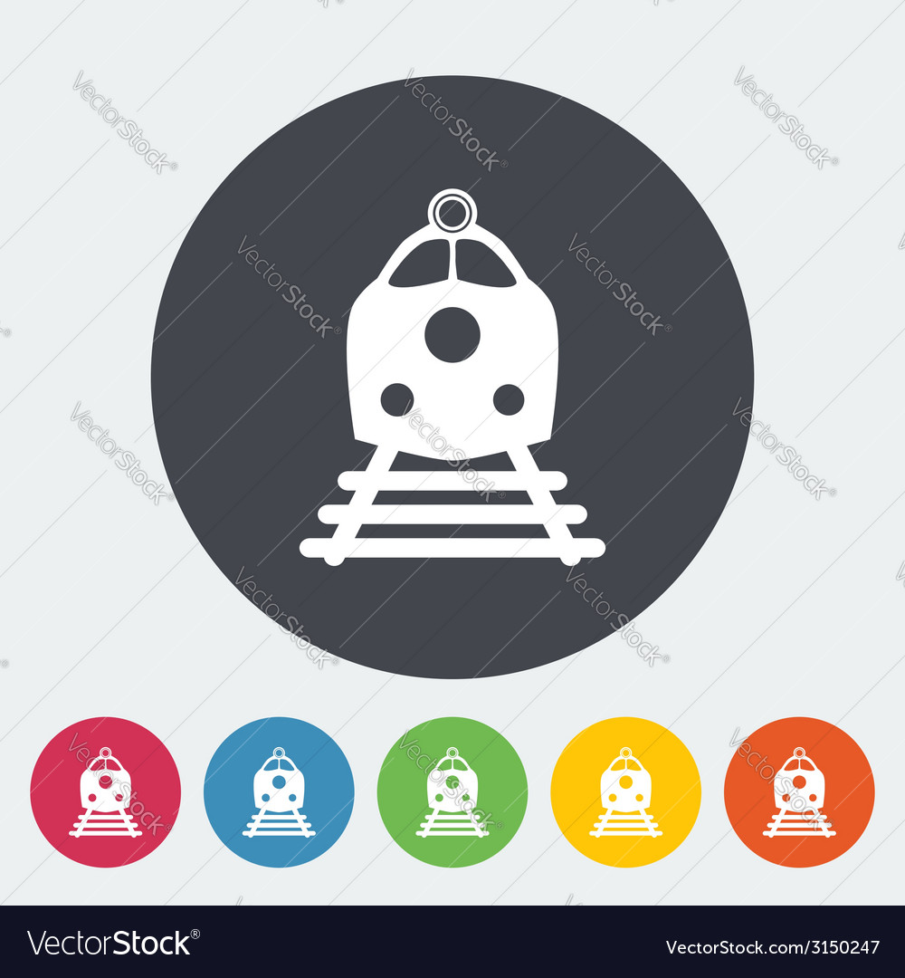 Train icon Royalty Free Vector Image - VectorStock