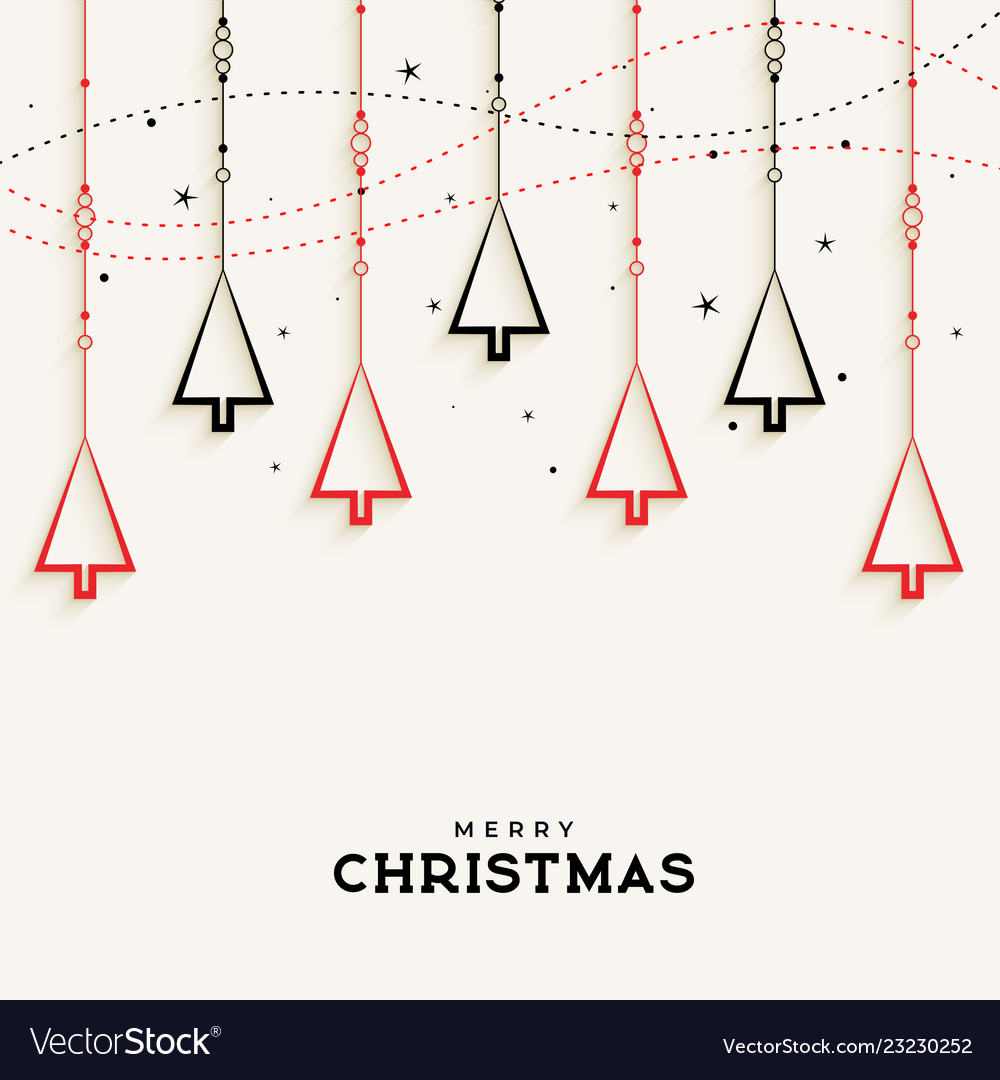 Clean christmas tree background design Royalty Free Vector Clean christmas tree background design Royalty Free Vector