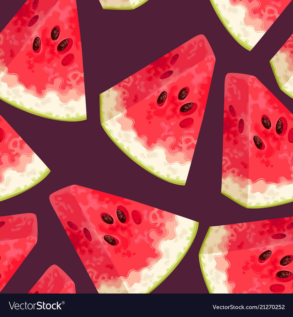 Seamless background with watermelons Royalty Free Vector Seamless background with watermelons Royalty Free Vector