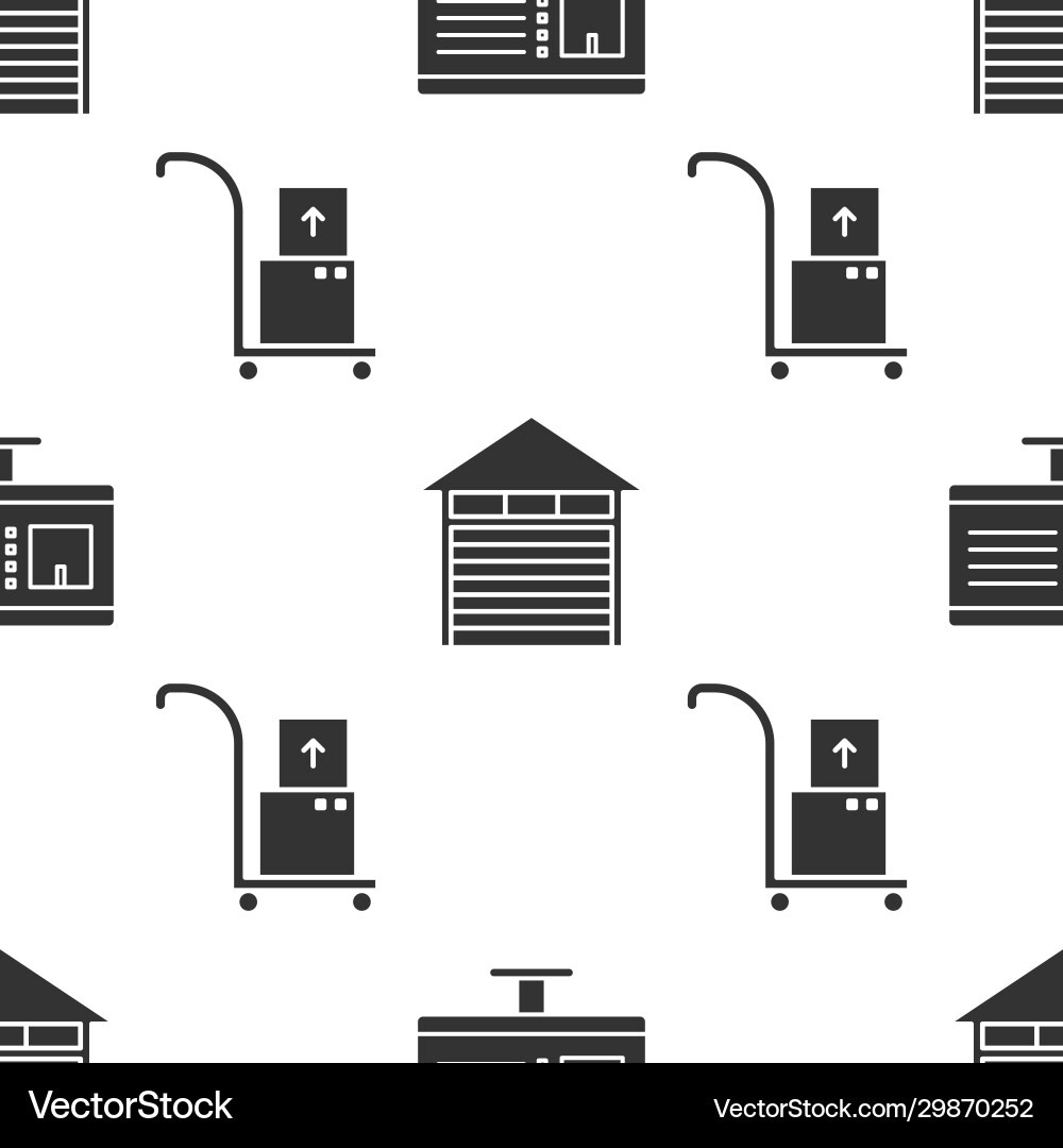 Set computer monitor with app delivery tracking Vector Image