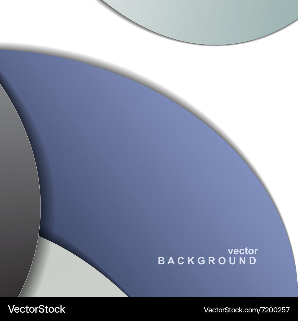 Abstract background with colorful paper shapes Vector Image