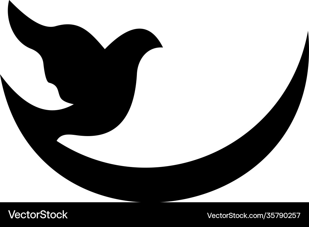 Bird logo business logo template emblem Royalty Free Vector