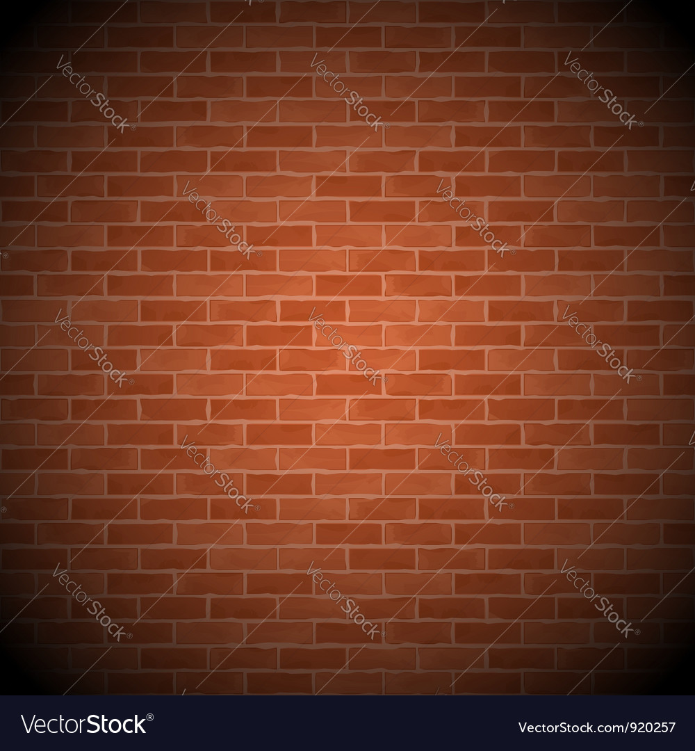 Brick wall Royalty Free Vector Image - VectorStock