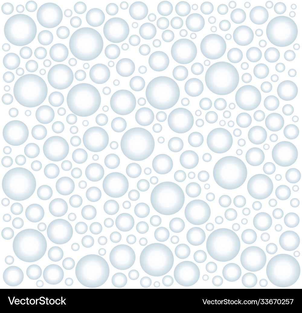 Droplet rainwater water drops on white Royalty Free Vector