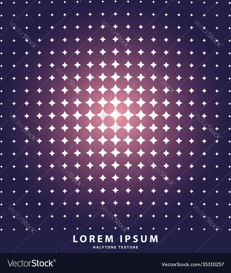 Halftone abstract geometric pattern Royalty Free Vector