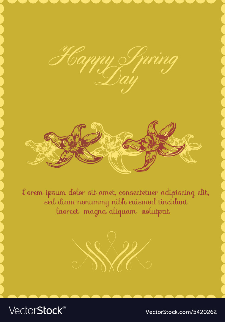 Spring Royalty Free Vector Image - VectorStock
