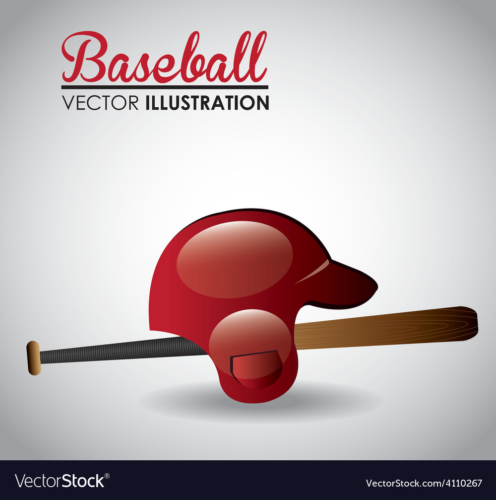 Baseball design Royalty Free Vector Image - VectorStock