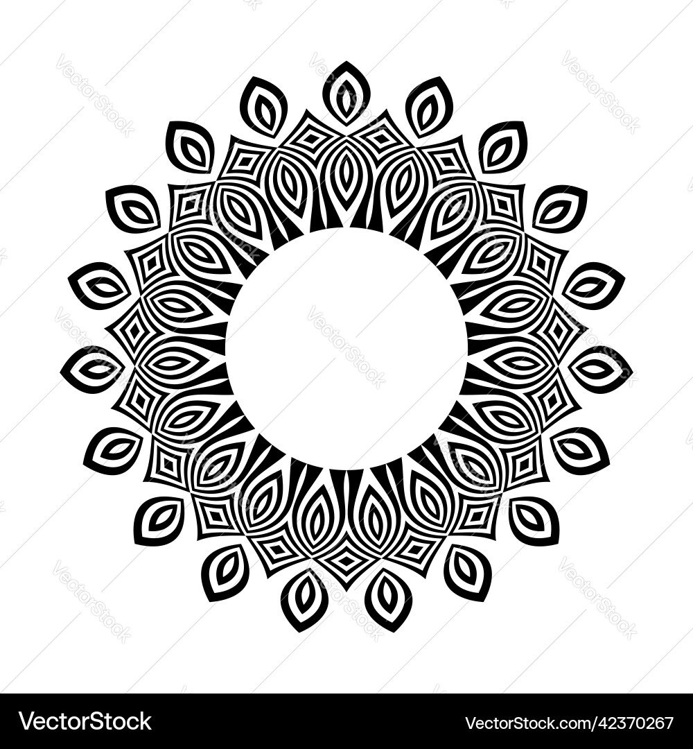 Circle pattern Royalty Free Vector Image - VectorStock