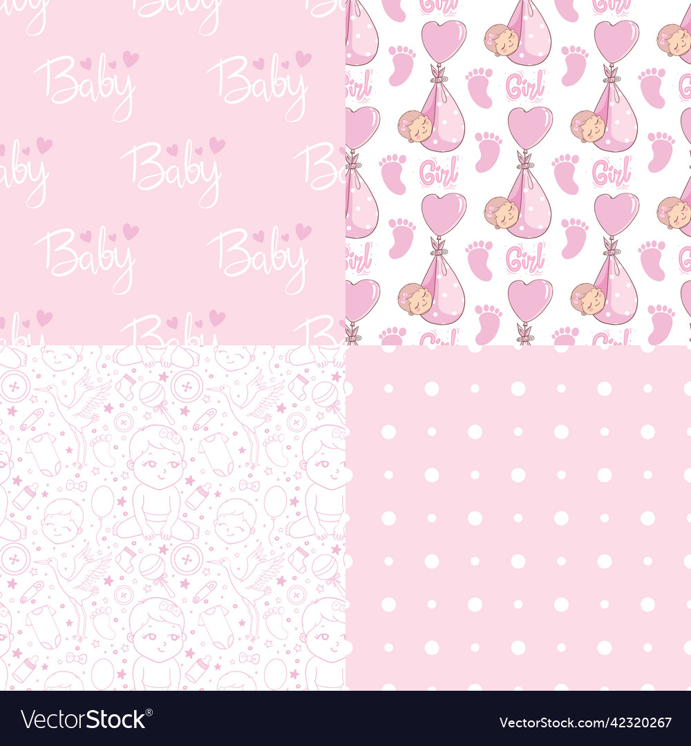 Greeting card baby shower card baby announcement Vector Image Greeting card baby shower card baby announcement Vector Image