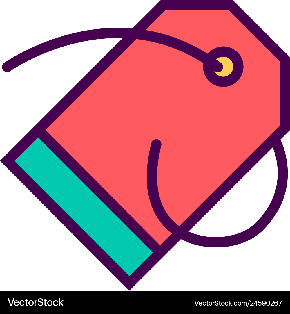 Price tag icon design essential icon design Vector Image