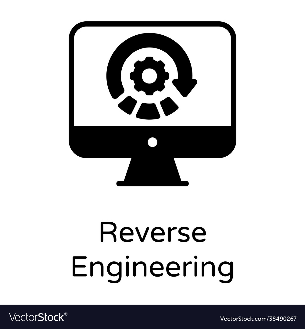 Reverse engineering Royalty Free Vector Image - VectorStock
