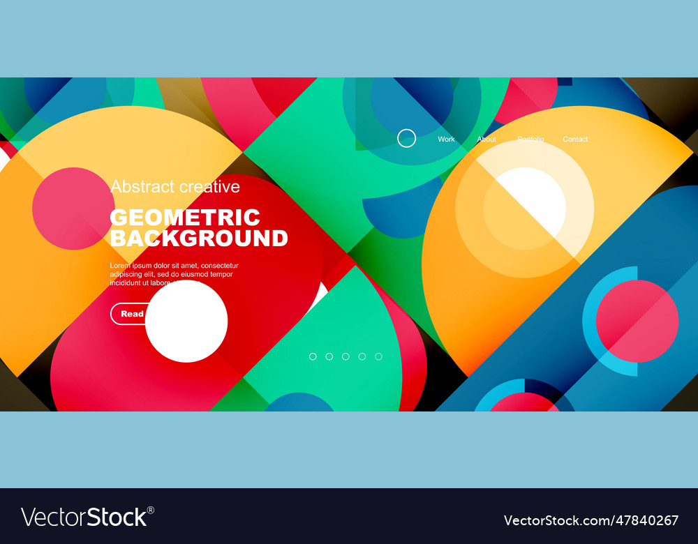Simple circles and round elements pattern Vector Image