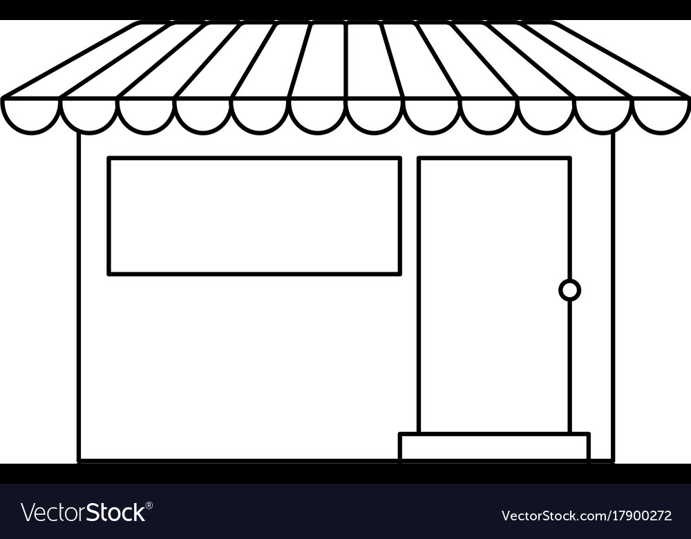 Store Royalty Free Vector Image - VectorStock