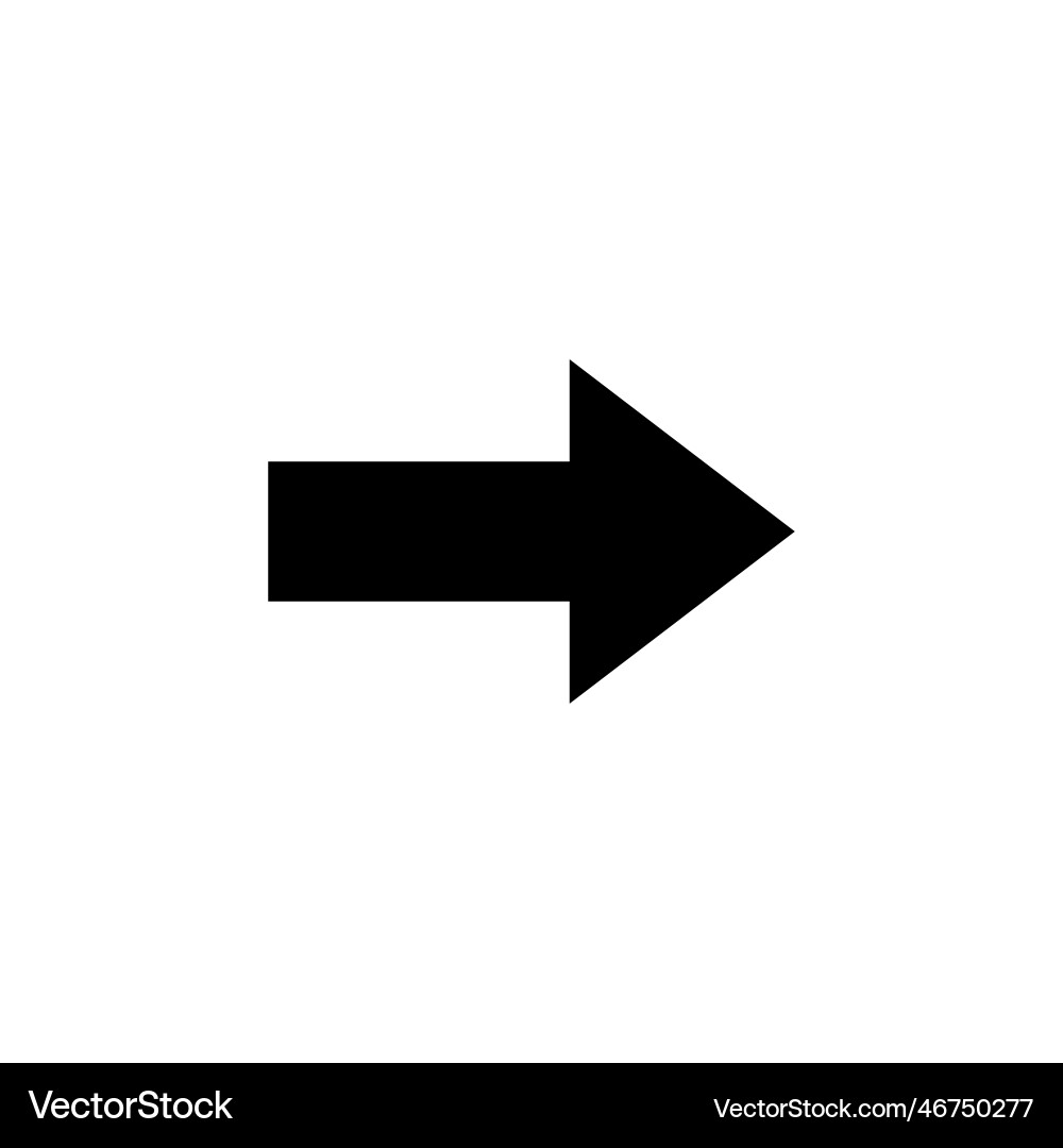 Arrow icon symbol sign for your web Royalty Free Vector