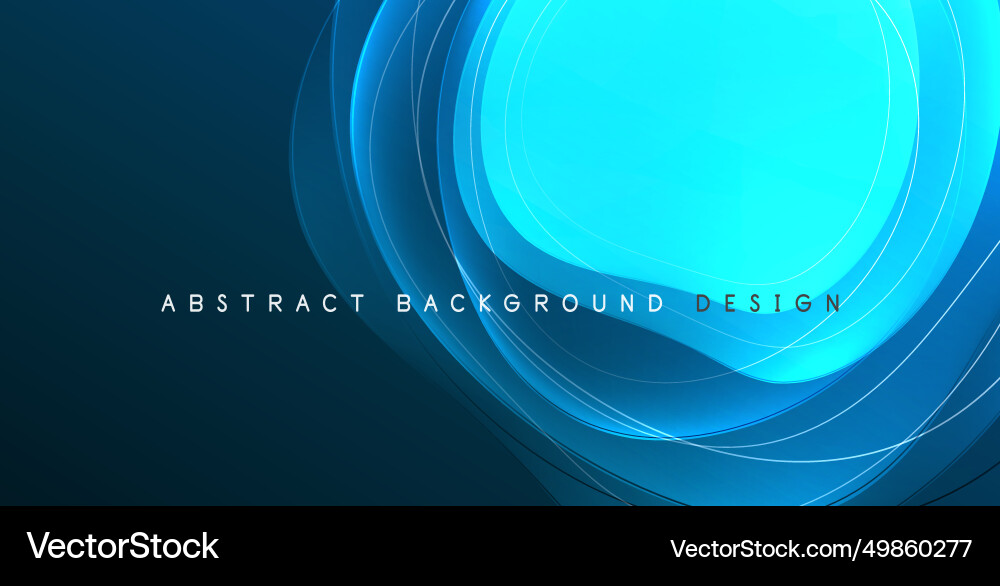 Colorful transparent flowing fluid shapes Vector Image