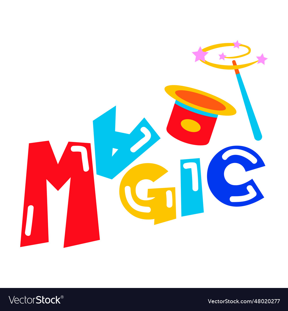 Magic hat Royalty Free Vector Image - VectorStock