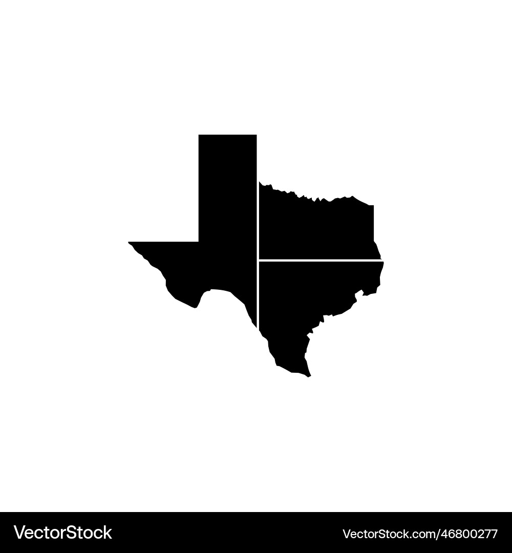 Texas icocn texas sign symbol Royalty Free Vector Image