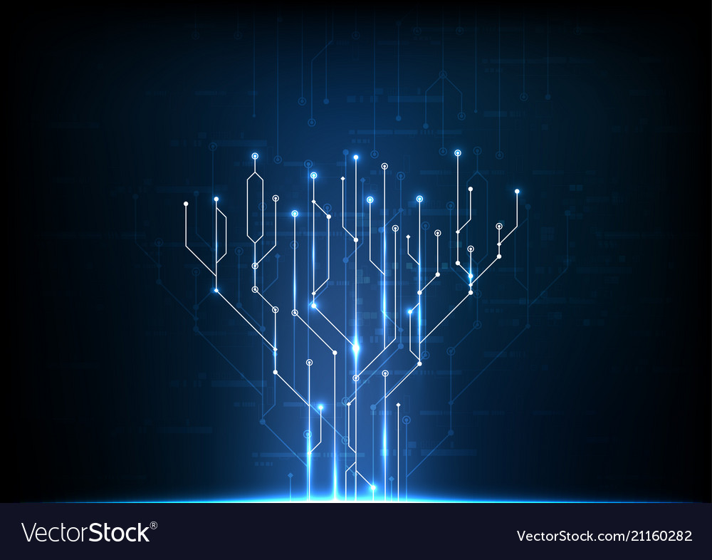 Abstract background technology electronic Vector Image