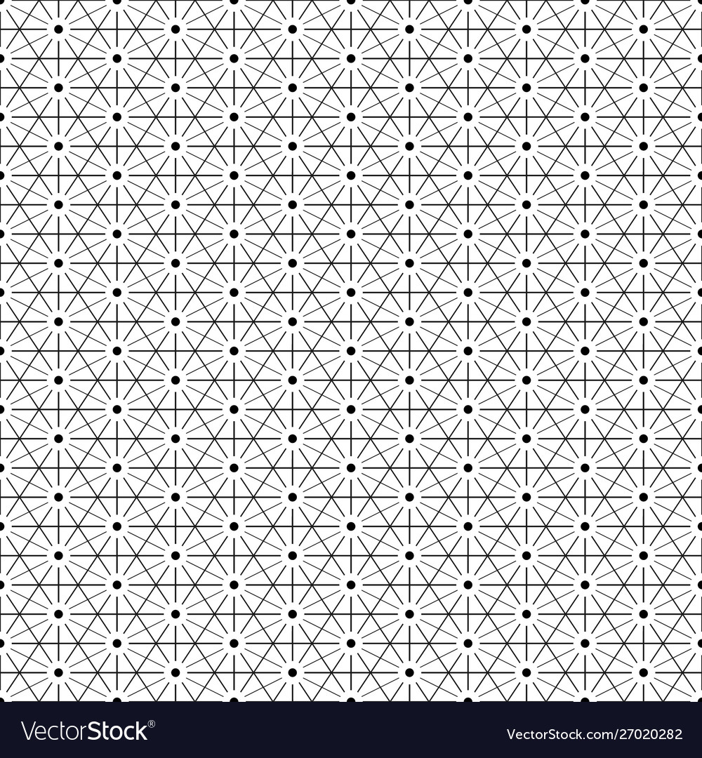 Geometric seamless lines pattern Royalty Free Vector Image