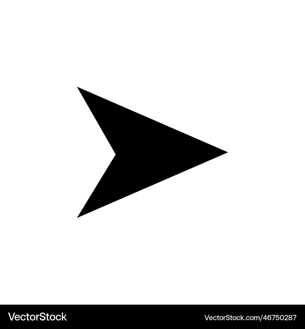 Arrow icon symbol sign for your web Royalty Free Vector