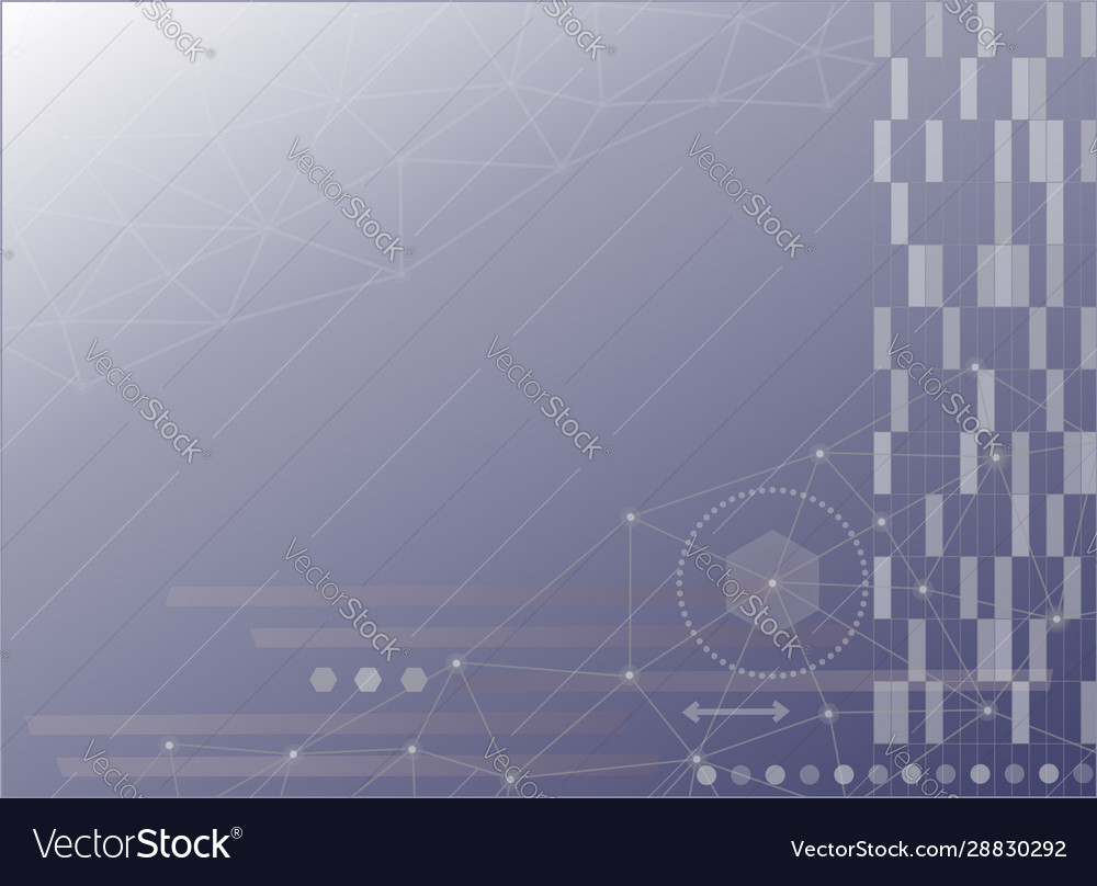 Abstract technology science web background Vector Image