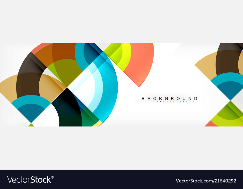 Circular abstract background Royalty Free Vector Image