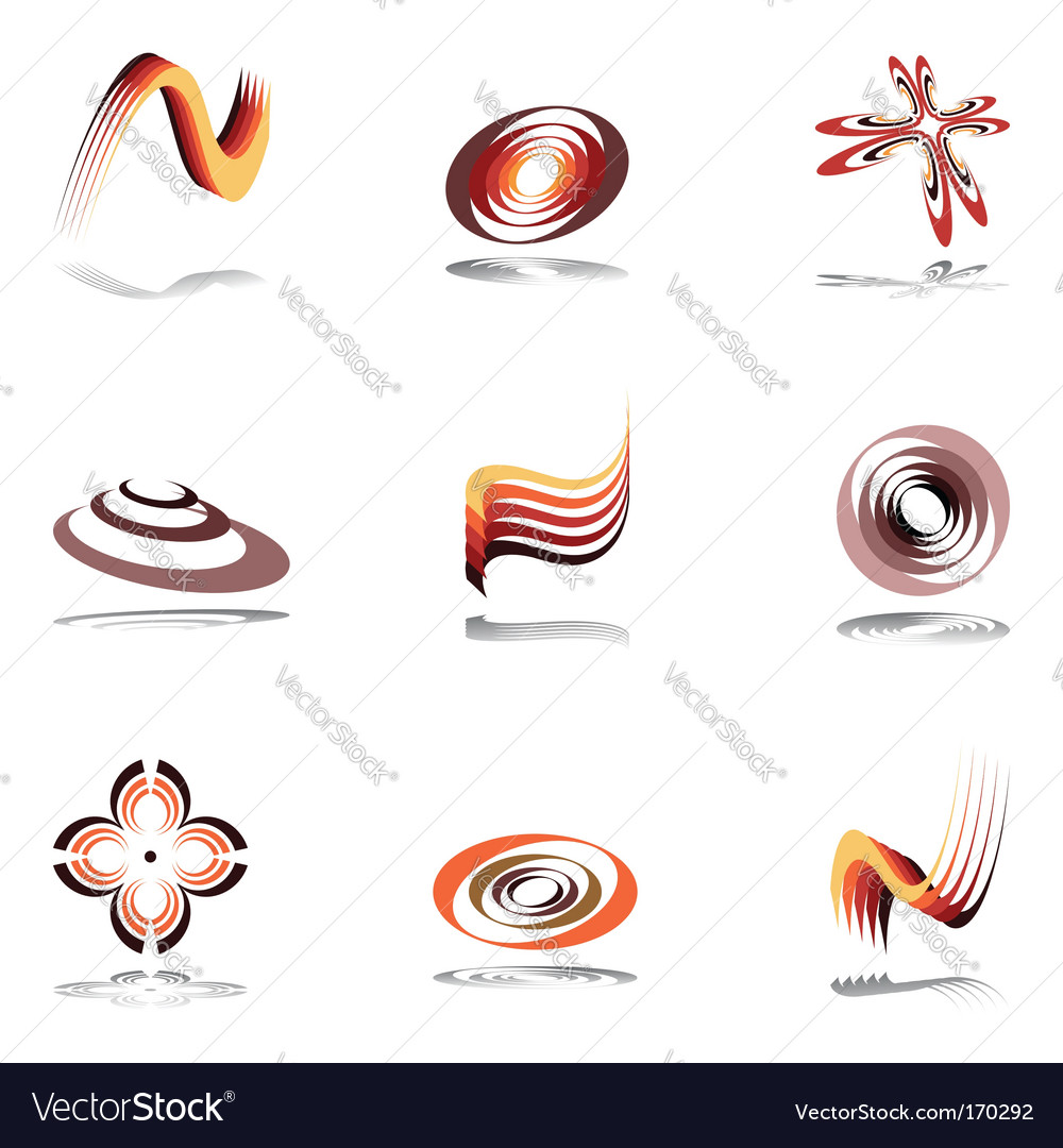 Design elements Royalty Free Vector Image - VectorStock