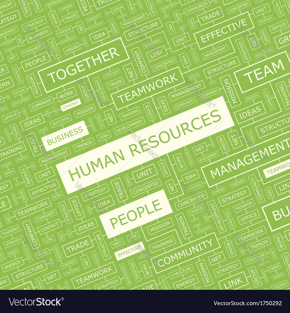Human resources Royalty Free Vector Image - VectorStock