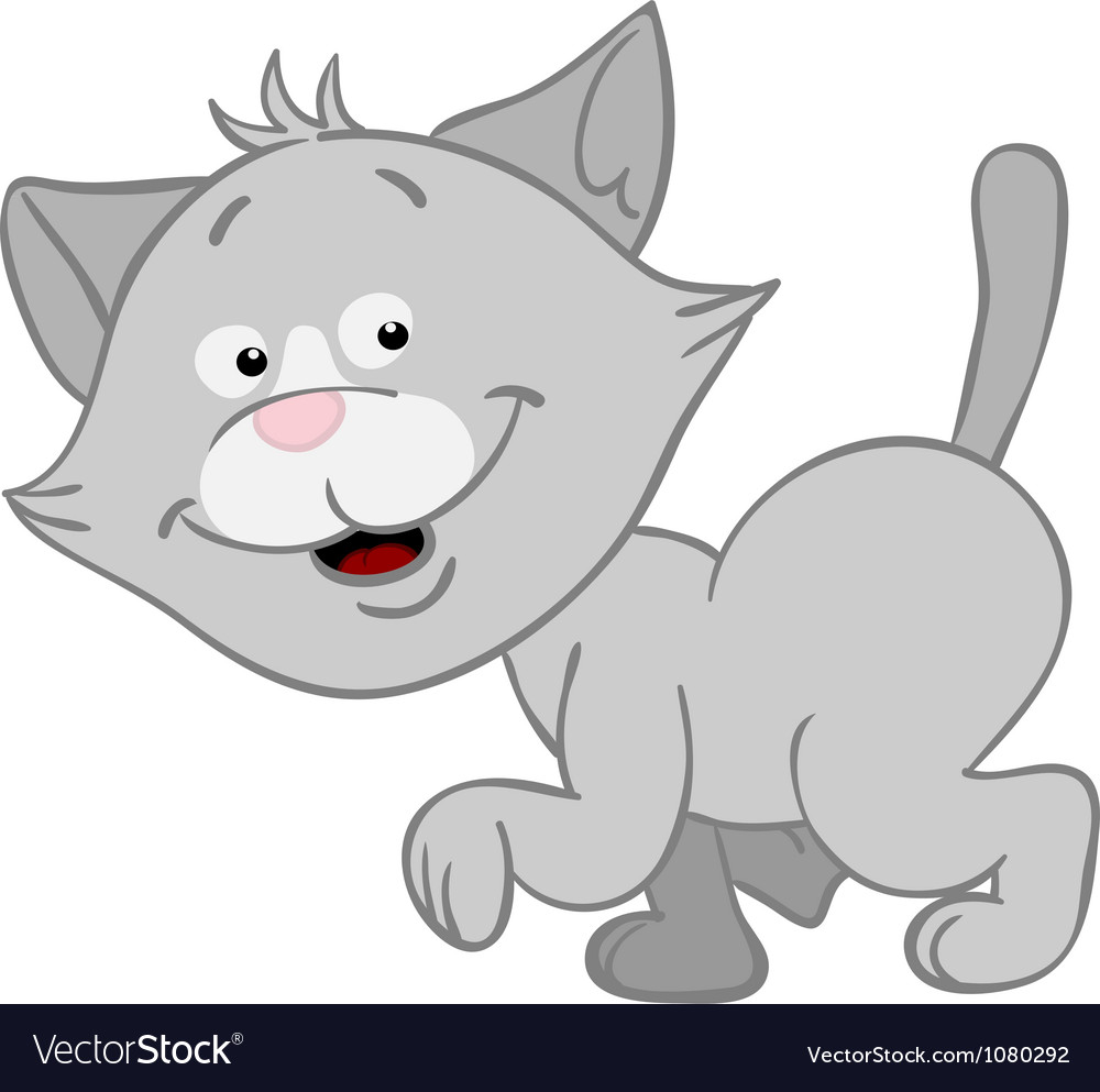 Kitten Royalty Free Vector Image - VectorStock Kitten Royalty Free Vector Image - VectorStock