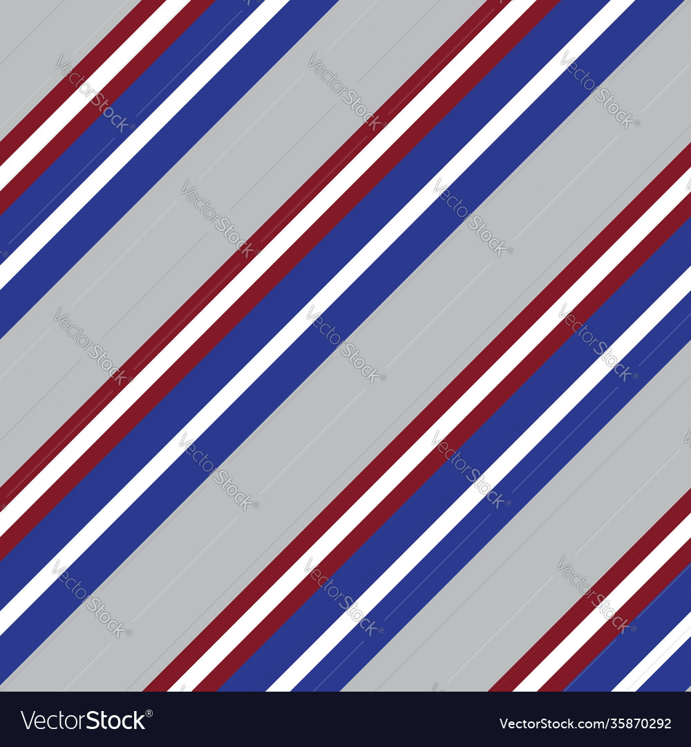 Red and blue stripe seamless pattern background Vector Image