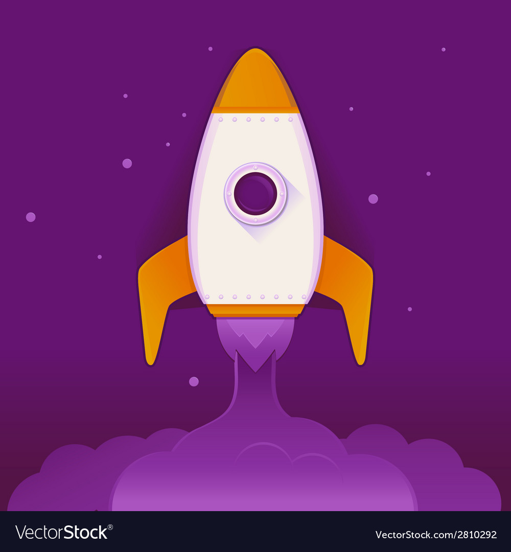 Space ship Royalty Free Vector Image - VectorStock