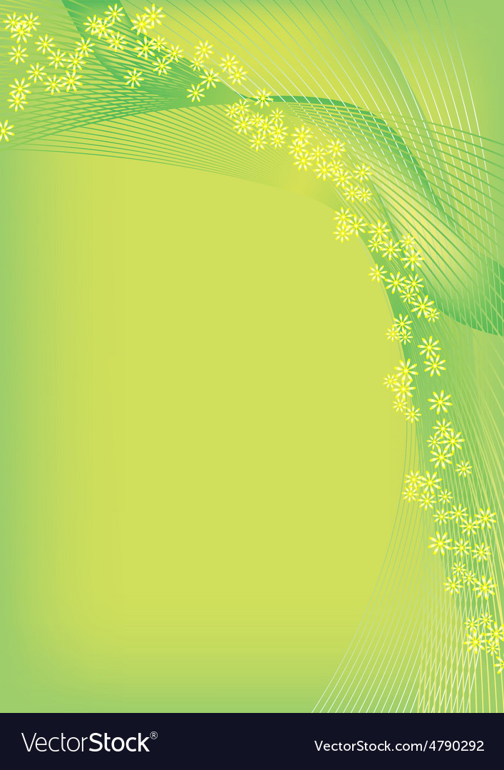 Spring green background Royalty Free Vector Image