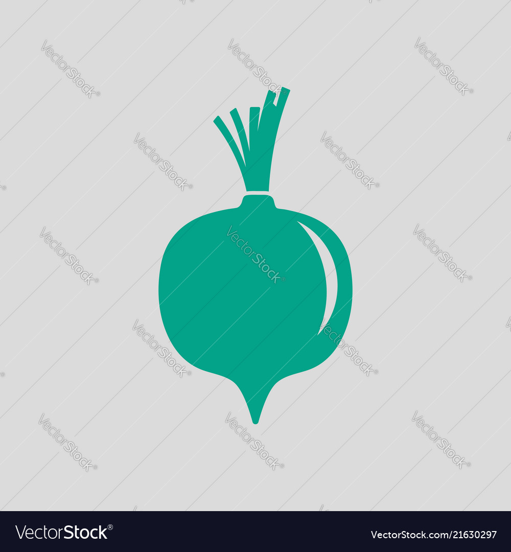 Beetroot icon Royalty Free Vector Image - VectorStock
