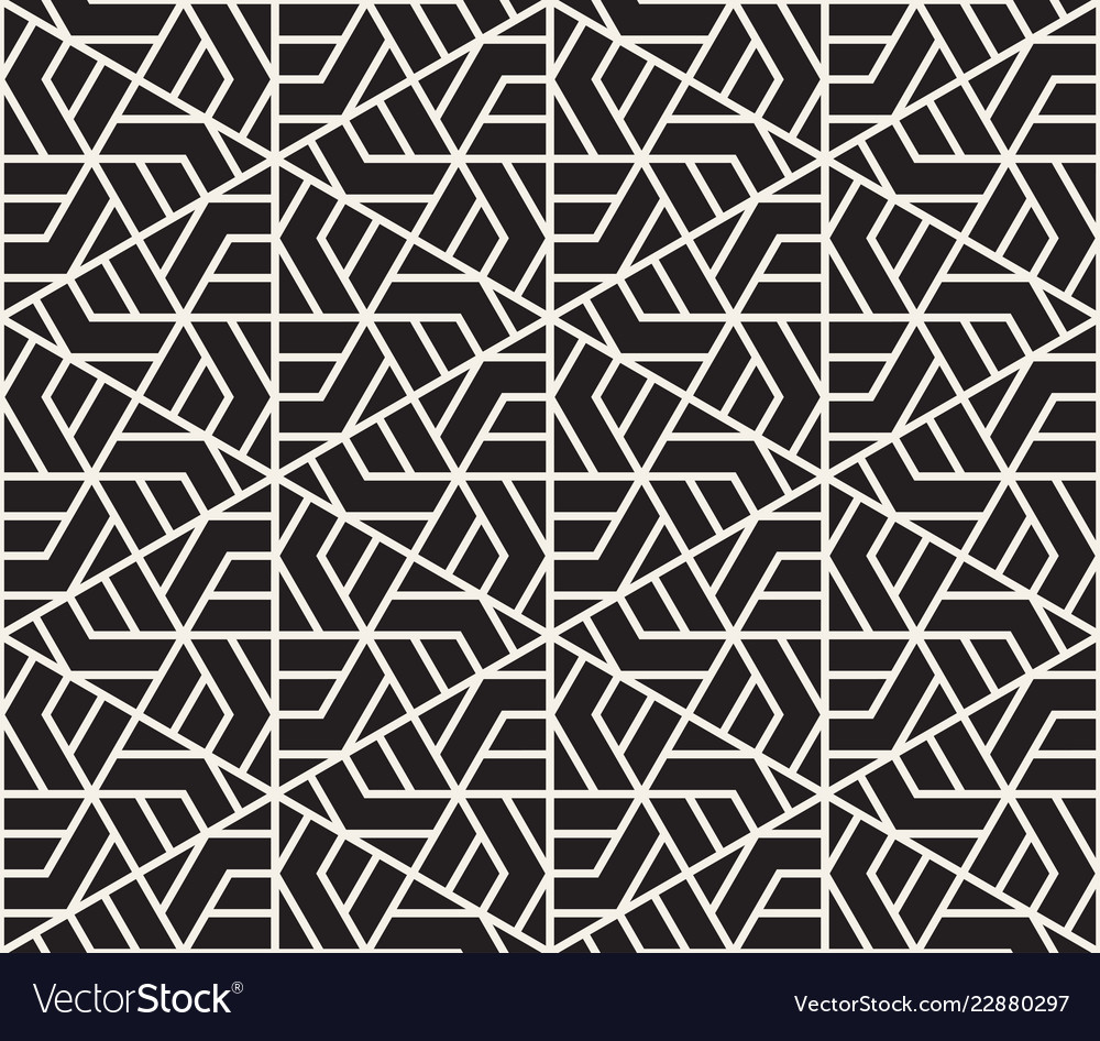 Seamless pattern modern stylish texture repeating Vector Image