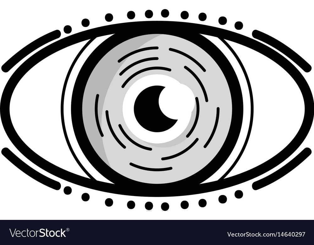 Visual and virtual experience game Royalty Free Vector Image