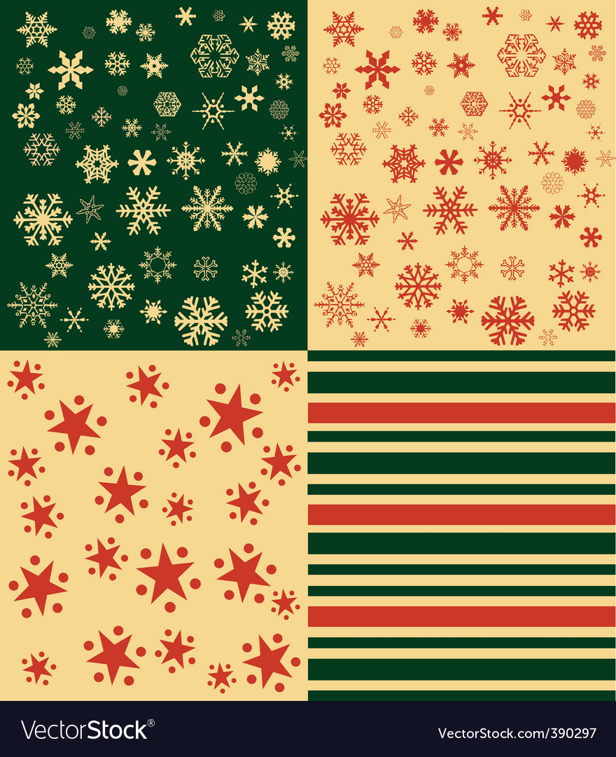 Wallpaper patterns Royalty Free Vector Image - VectorStock